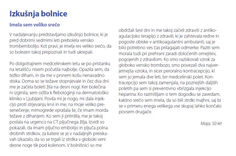 13. 10. - Svetovni dan tromboze - kaj sploh je tromboza - Društvo za ...